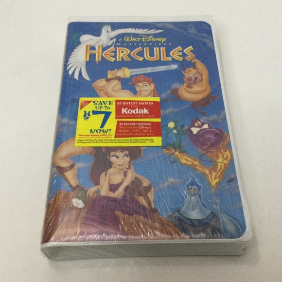 Disney | Media | Walt Disney Masterpiece Collection Hercules Brand New Sealed Vhs Tape | Poshmark